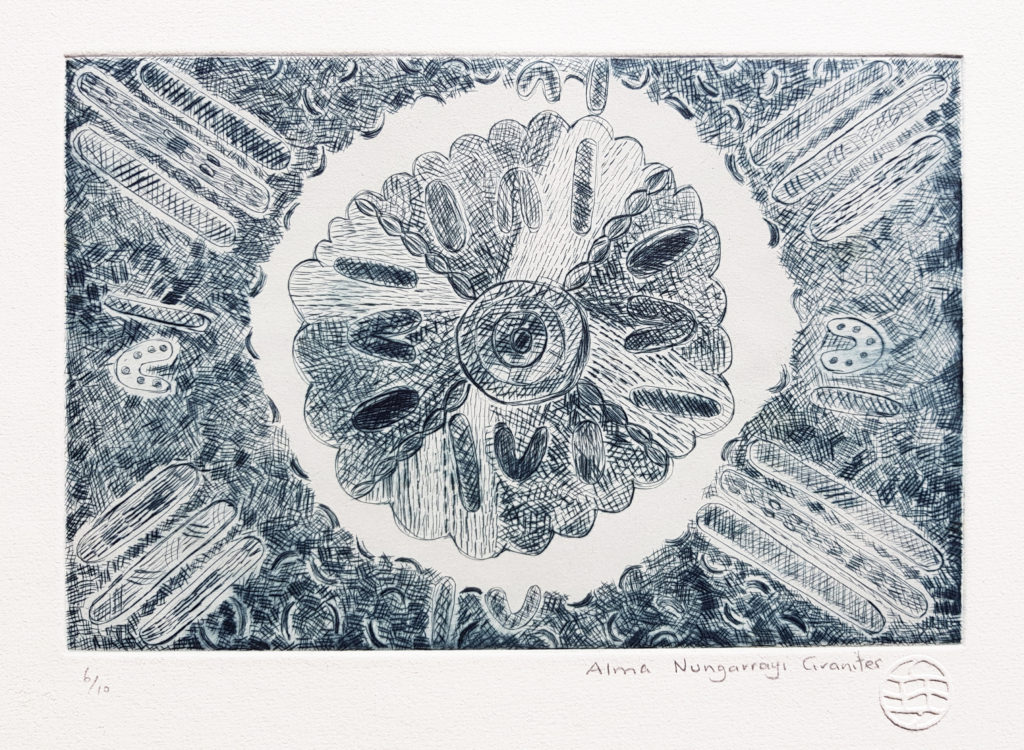 Alma Nungarrayi Granites – “Karnta Jukurrpa” – Art and Tracks